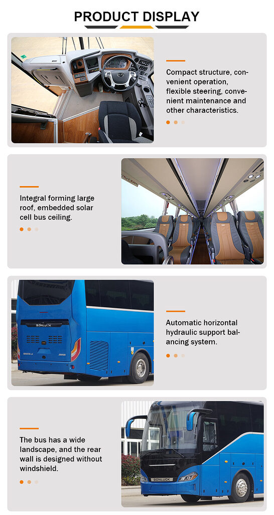 Bonluck 12m 6×4 Coach Bus - Henan Zlin Heavy Industry Co., LTD