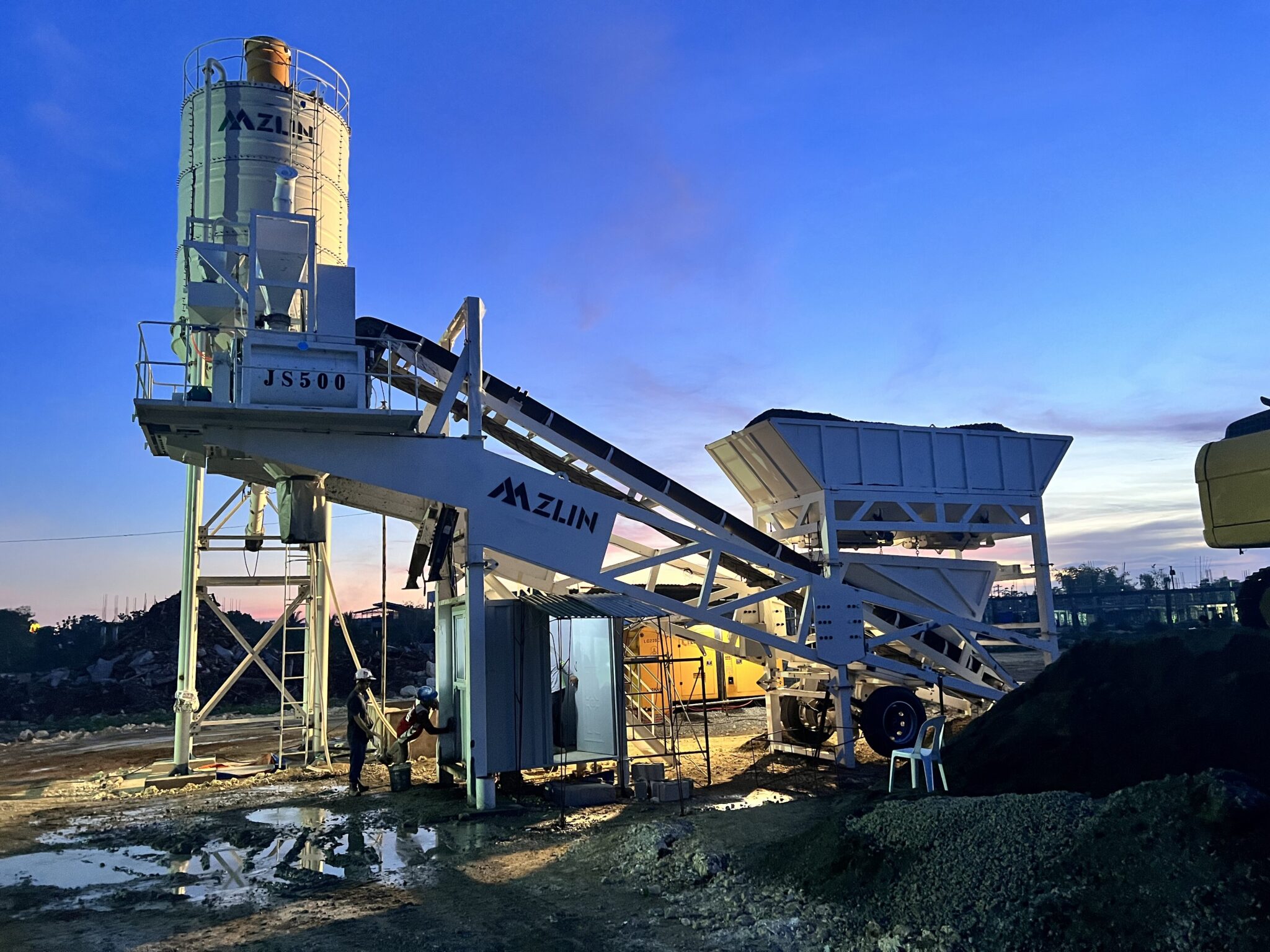 The Installation of MBC25 Batching Plant is nearly finished! - Henan ...